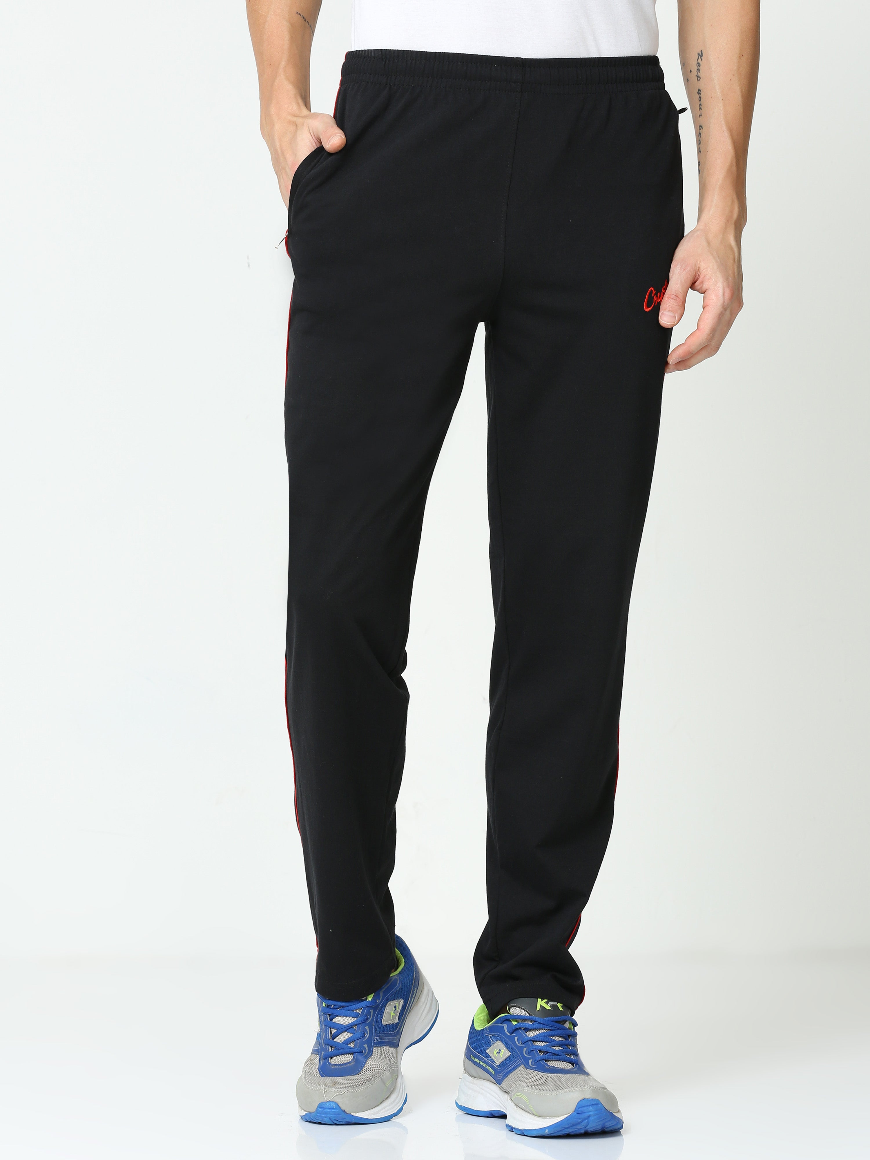 Basic Track Pant - Black – Crystal