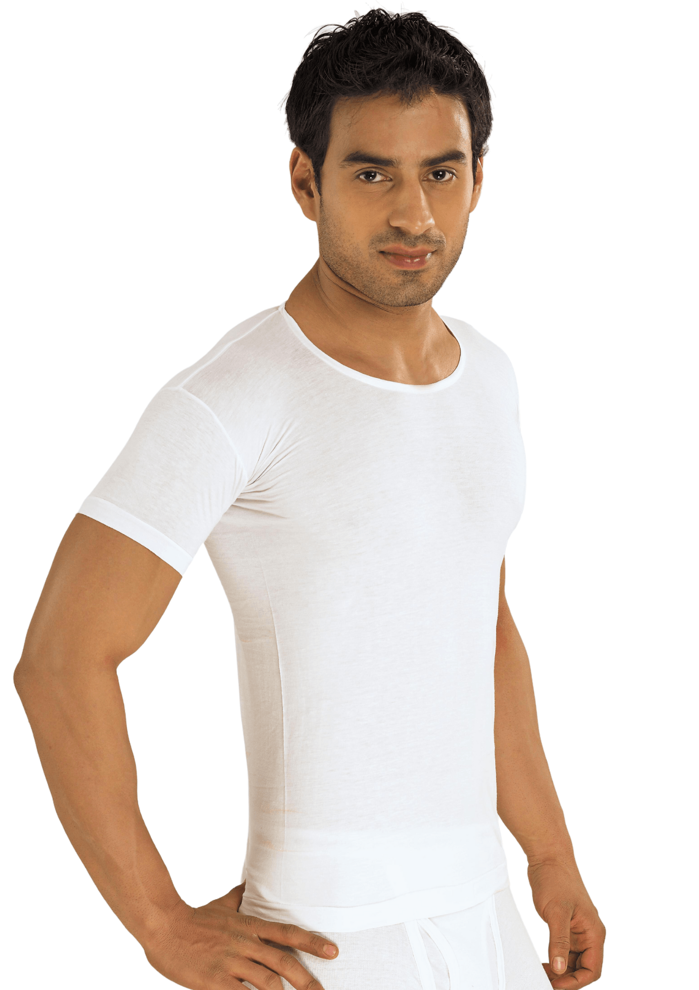 Fine Half Sleeve Vest RNS – Crystal