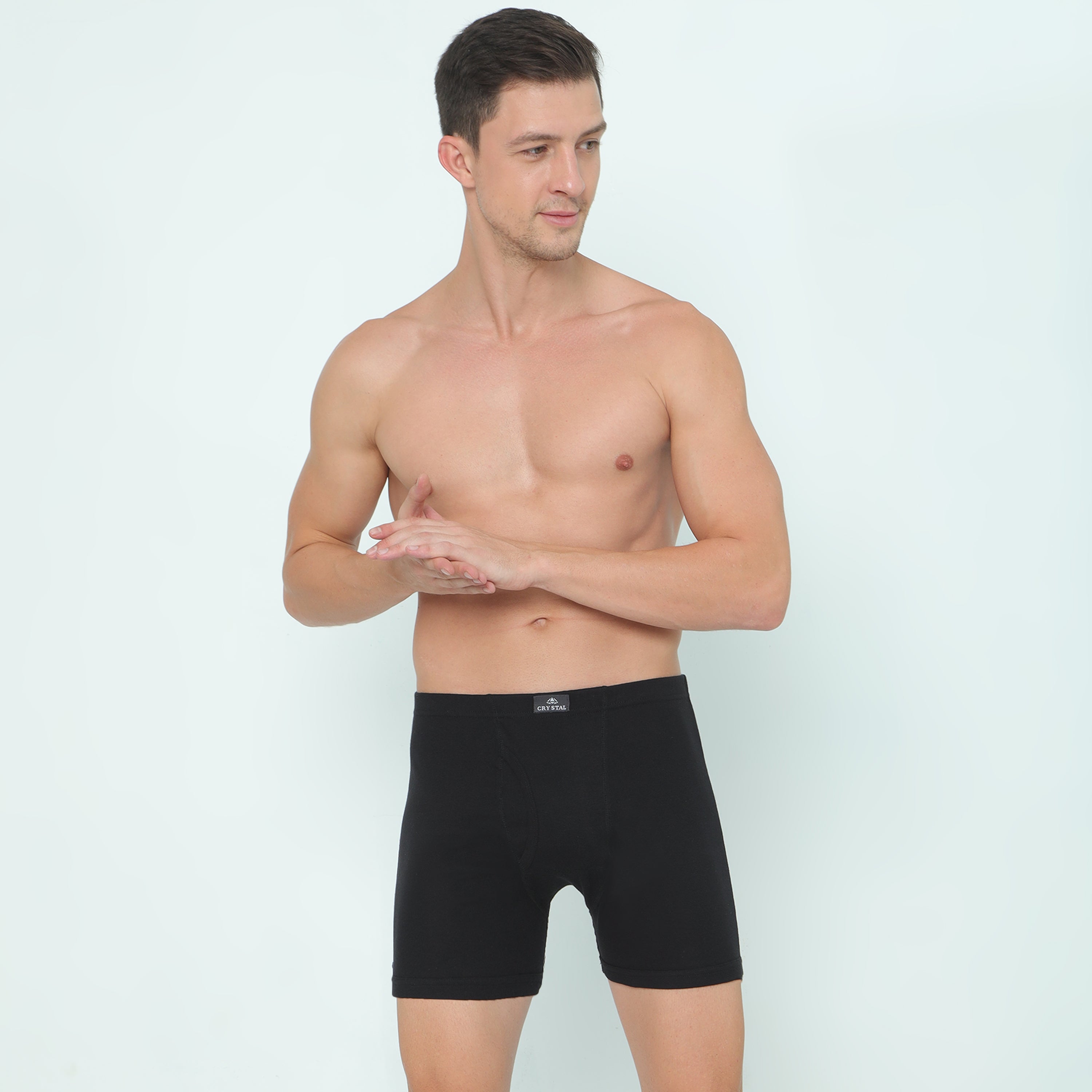 Silver Trunks - Black – Crystal